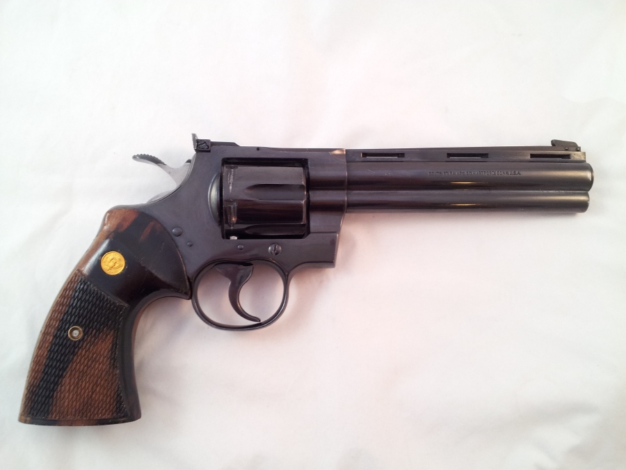 Colt Python 357 Ctg Magnum Pistol Revolver 1974 For Sale at GunAuction ...