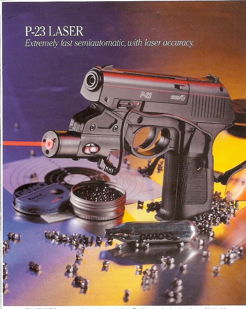 Gamo P-23 Co2 Laser Pellet/Bb Semi-Auto Pistol For Sale at GunAuction ...