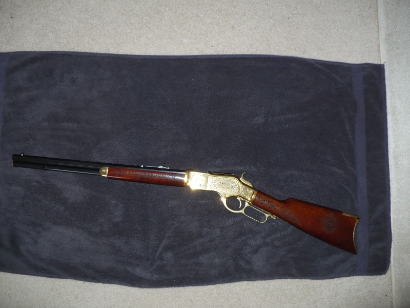 America Remembers 1873 Texas Ranger Tribute Rifle In .44-40 Bbl 20 For ...