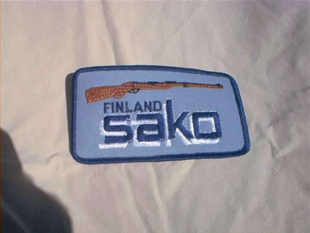 Sako rifle logo gun Patch