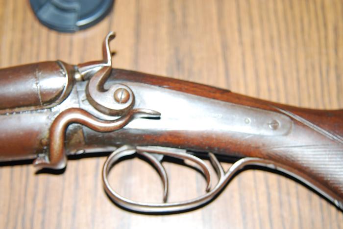 W&H Manton Double Barrel Cast Steel, Rabit Ears For Sale at GunAuction ...