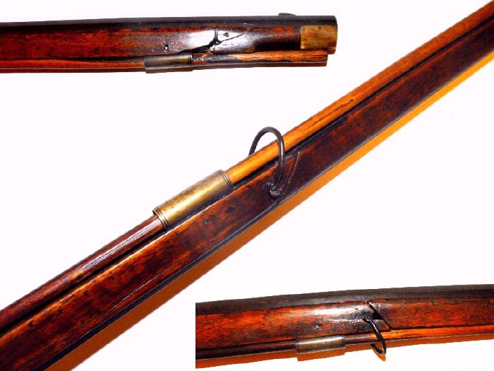 Early American Gunsmith Very Early 1700'S Fowler - Pennsylvania Rifle ...