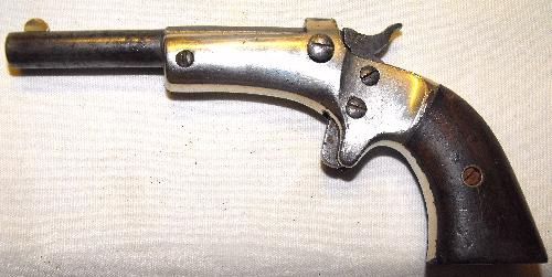 J. Stevens Arms Co. 22 Cal Tip-Up Derringer 3 In - Hideout Cowboy Gun ...