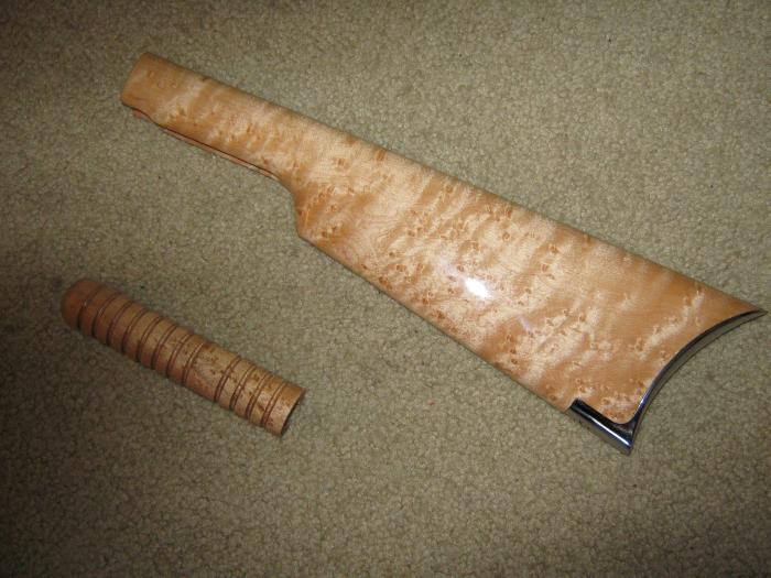 Winchester 1890-1906 Birdseye Maple Stock Set For Sale at GunAuction ...