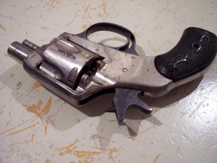 H & R H&R Victor, .38 S&W, Snubbed Barrel, Nickel, Cheap For Sale at ...