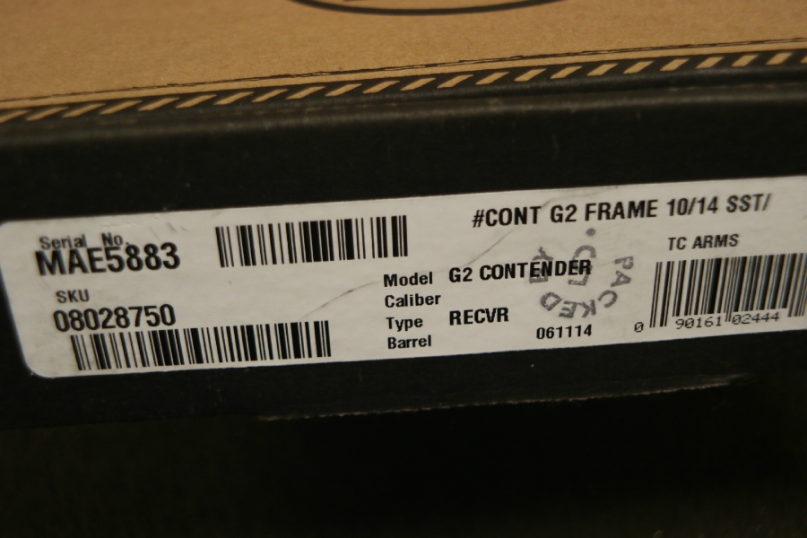 T-C Contender G2 Frame/Grip/Forend - #Mae5883 For Sale at GunAuction ...