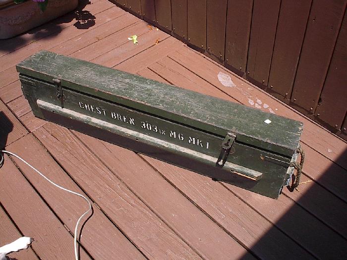 British Bren Storage Box For Sale at GunAuction.com - 8697035