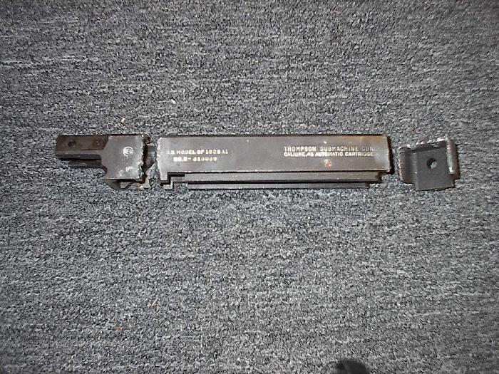 Thompson Demilled Receiver Thompsom SMG demilled receiver 1928A1