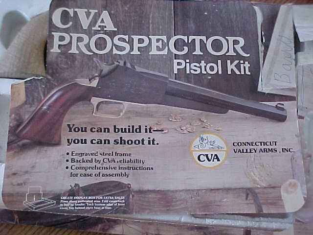 Cva Prospector Pistol Kit For Sale at GunAuction.com - 8599234