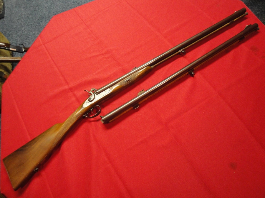 Pedersoli Kodiak Muzzleloader Double Barrel 50 Cal W/Extra 58 Cal ...