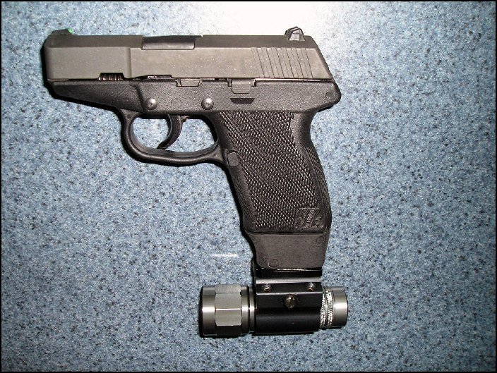1911, Glock, Magazine Basepad Flashlight Mount For Sale at GunAuction ...