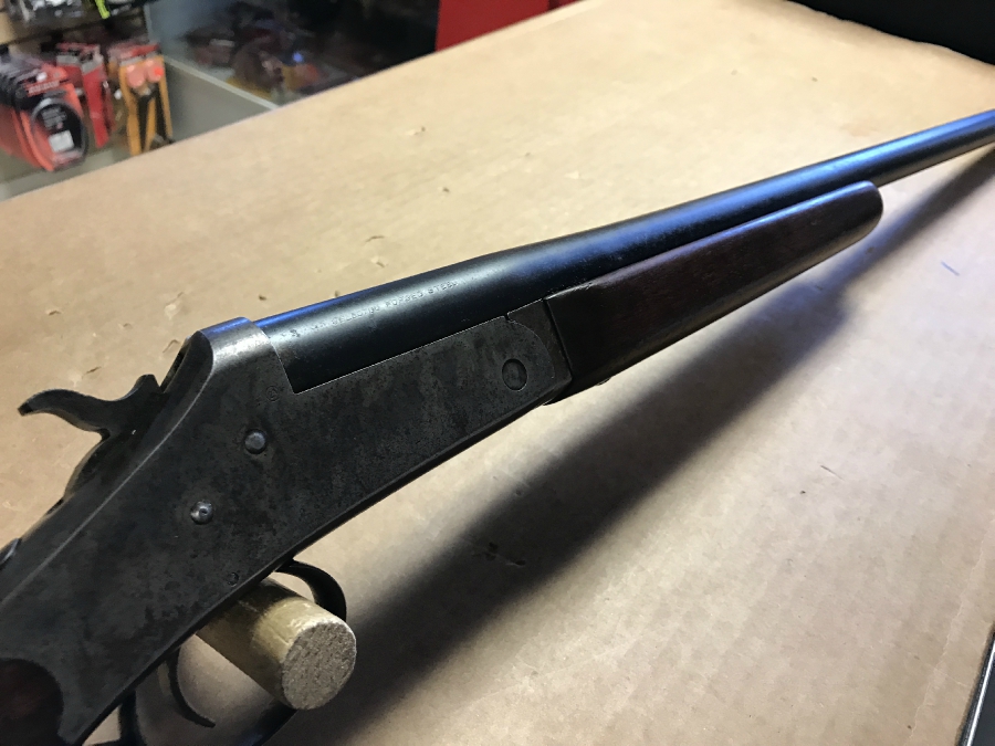 Springfield J Stevens Vintage Single Shot Break Open Shotgun 12 Ga For ...