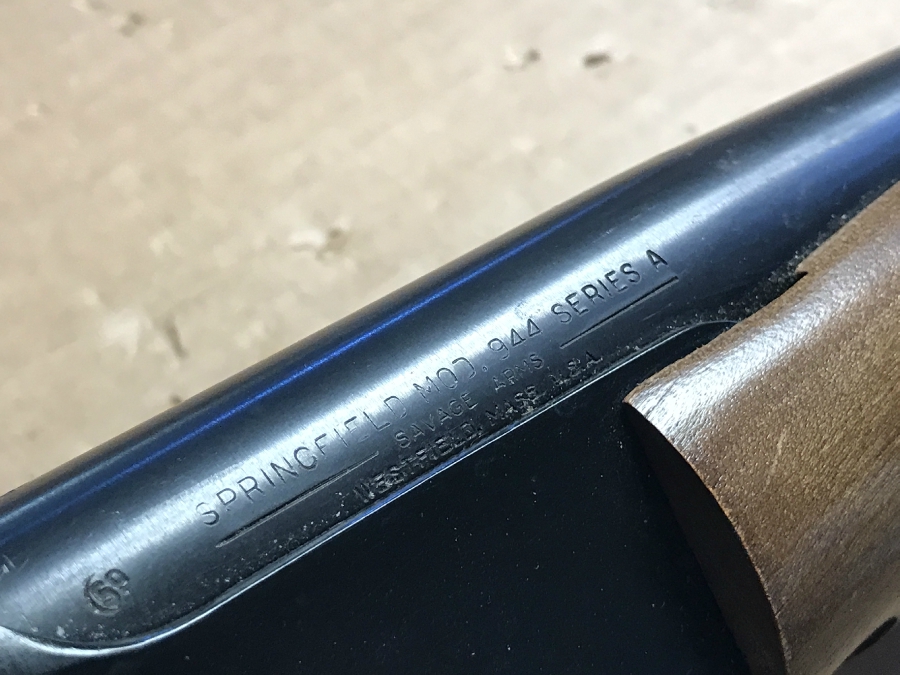 Springfield Model 944 Series A Single Shot Shotgun .410 Ga For Sale at ...