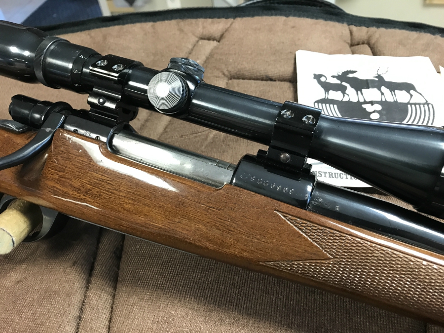 Interarms Model Mark X Bolt Action Rifle 24 In W/Scope Nice .300 Win ...