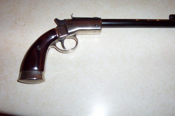 Hawes .22 Single Shot Dualing Type Pistol For Sale at GunAuction.com ...