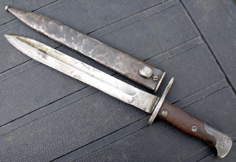 Turkish M35, M38 Rifle S98/05 Sawback Bayonet #220 For Sale at ...