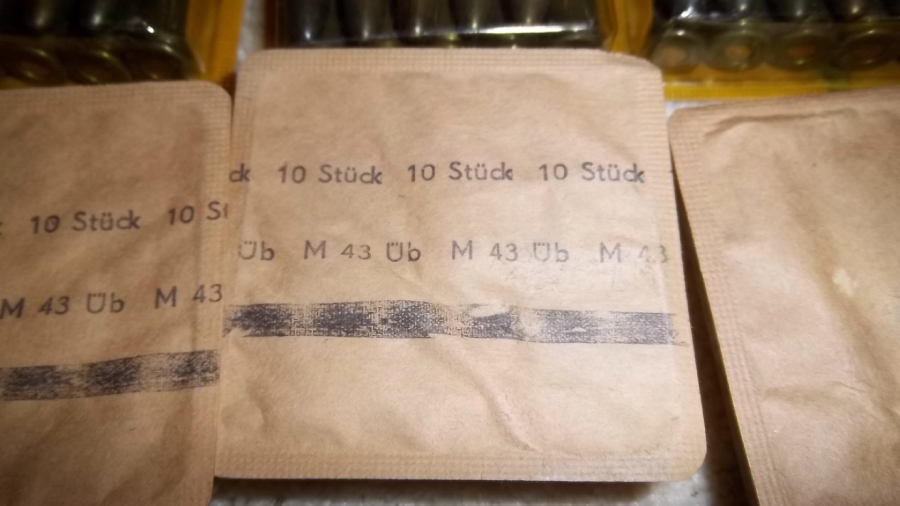 East German 400 Rds 7.62x39 M43 Ub Plastic Bullet For Sale at ...