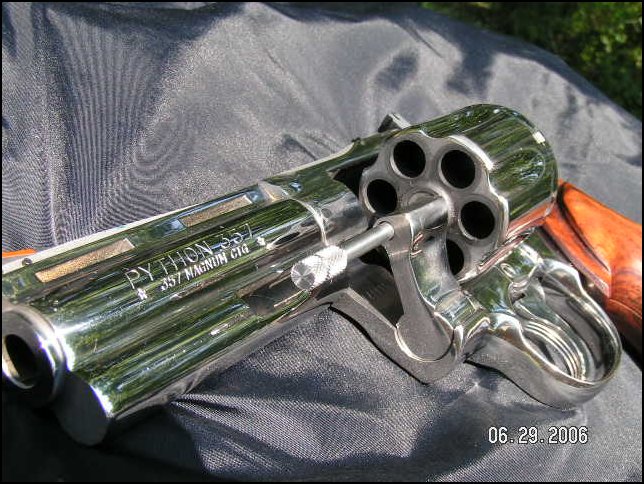 Colt Python 4 Inch Ultimate Bright Stainless Steel 357 For Sale at ...