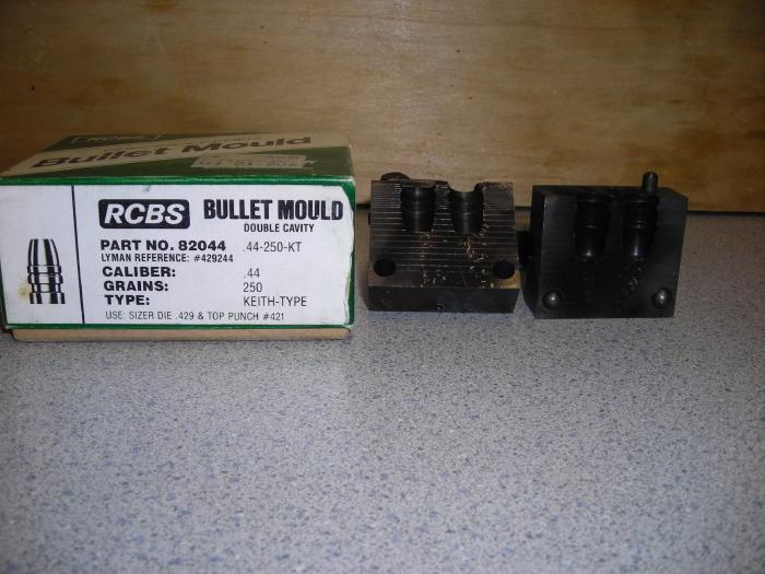Rcbs 44 Cal. 250gr. Keith Bullet Mold / Mould For Sale at GunAuction ...