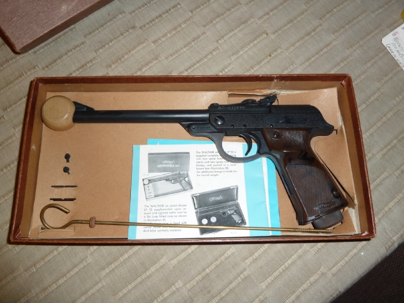 Walther Lp53 .177 Pellet Pistol With Original Box For Sale at ...