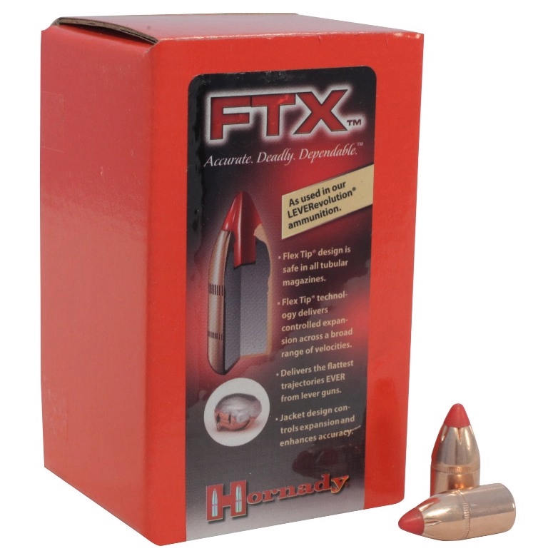 Hornady 44 Cal 265 Gr Ftx Bullets-100 Ct-Ship Inc For Sale at ...