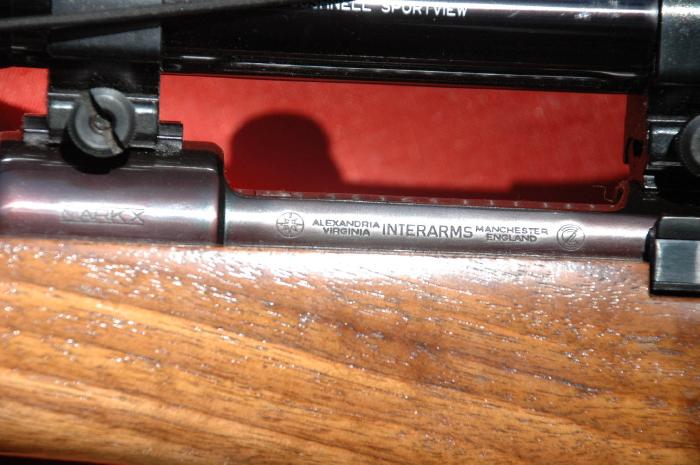 Interarms Mark V Mauser Action, 30-06 With Scope For Sale at GunAuction ...