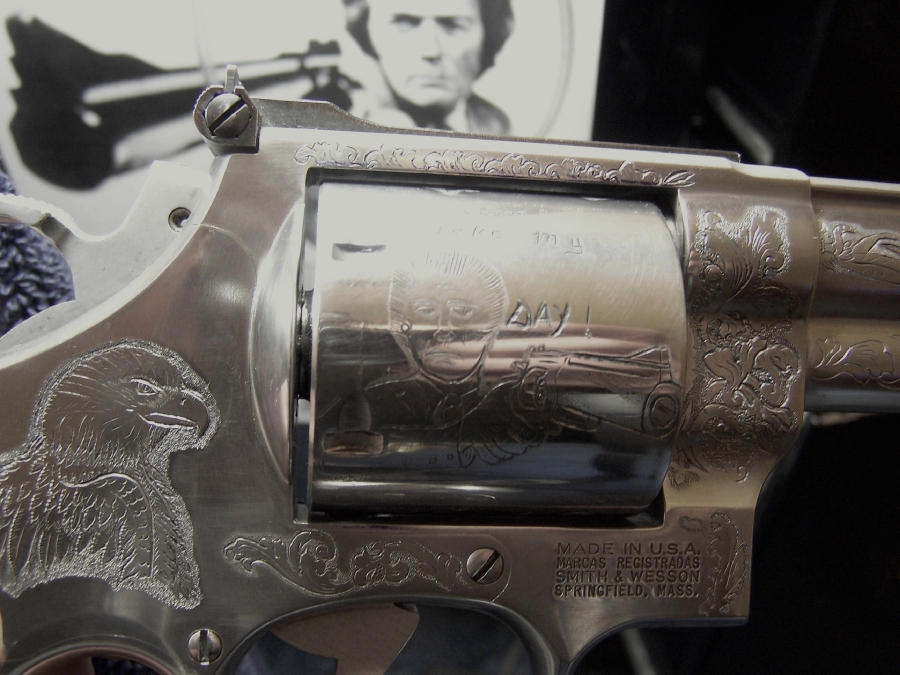 Smith & Wesson 44 Mag 629 Engraved Dirty Harry Tribute For Sale at ...