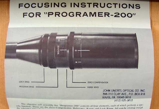 Unertl 24x Programmer Scope For Sale at GunAuction.com - 10490090