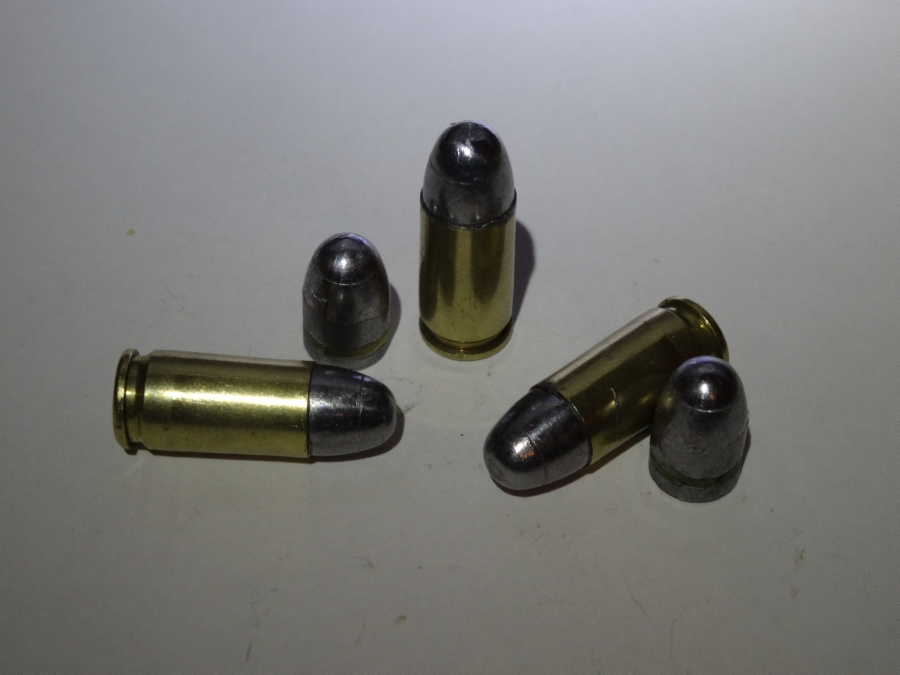 9mm Hard Cast Lead Bullets - 125g Rn - 500 Ct 9mm Luger For Sale at ...