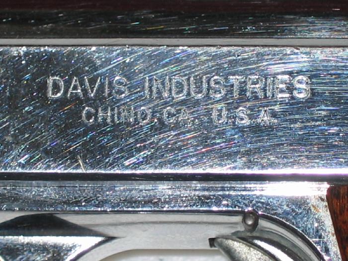 Davis Industries Model P-32 Cal .32 Auto Pistol For Sale at GunAuction ...