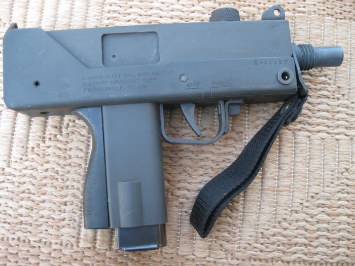 Ingram Mac 10a1 45acp W/Holster, Hi-Cap Unfired For Sale at GunAuction ...