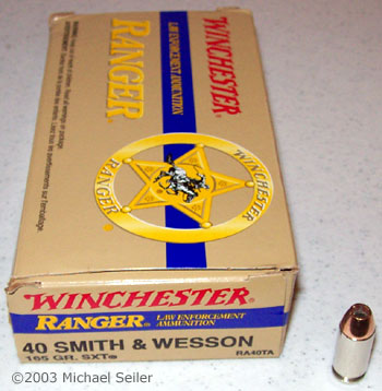 Winchester Ranger Ra40ta .40 S&W 165gr Sxt Ammo For Sale at GunAuction ...