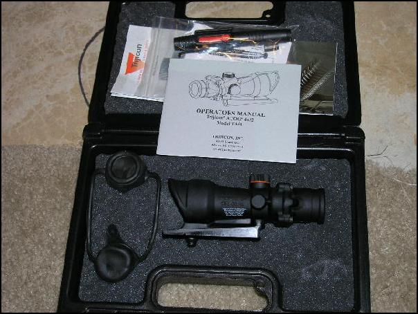 Trijicon ACOG 4x32 TA01B AR-15 AR15 AR-10 AR10 Sco