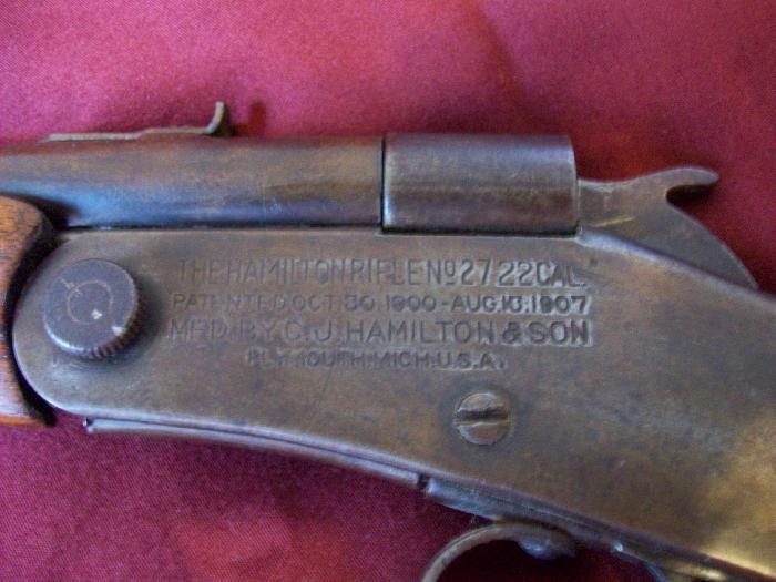 Hamilton Rifle Company The Hamilton Rifle No. 27 .22 Cal For Sale at ...