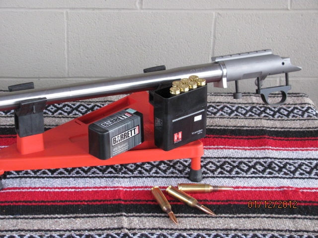 Rmc Manufacturing 416 Barrett Mcmillan Single Shot Barreled Action For ...