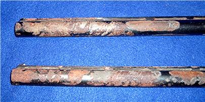 Bluing Octagon Barrel High Polish Fin Entire Gun For Sale at GunAuction ...