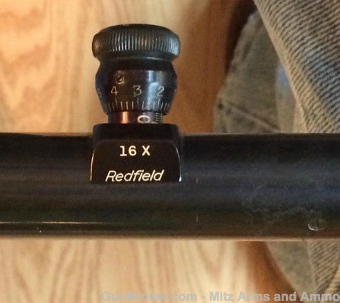 Redfield 16x Fixed Zoom Scope For Sale at GunAuction.com - 14459980