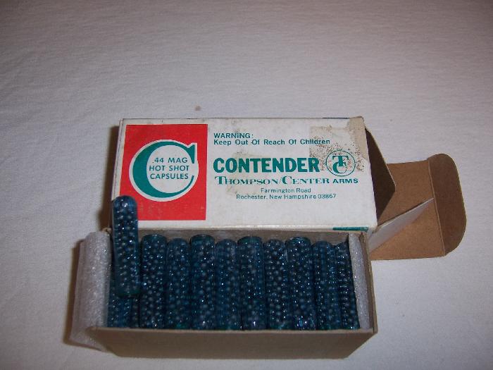 THOMPSON CENTER 44 CAL. HOT SHOT CAPSULES