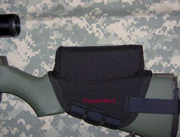 M1a M14 Black Cheek Piece Rest Pad For Stocks For Sale at GunAuction ...