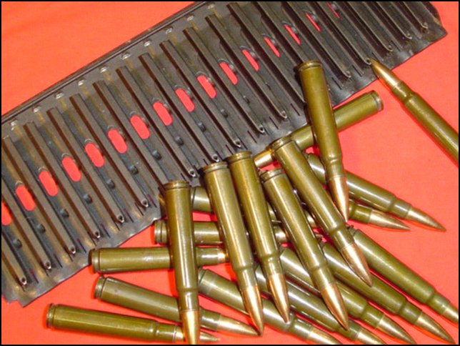 8mm Breda Ammunition And Feed Strip Carcano Stuff For Sale at ...
