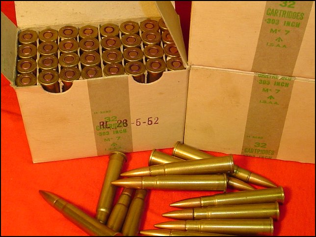 303 British Enfield Ammunition 3 Boxes 96 Rounds For Sale at GunAuction ...