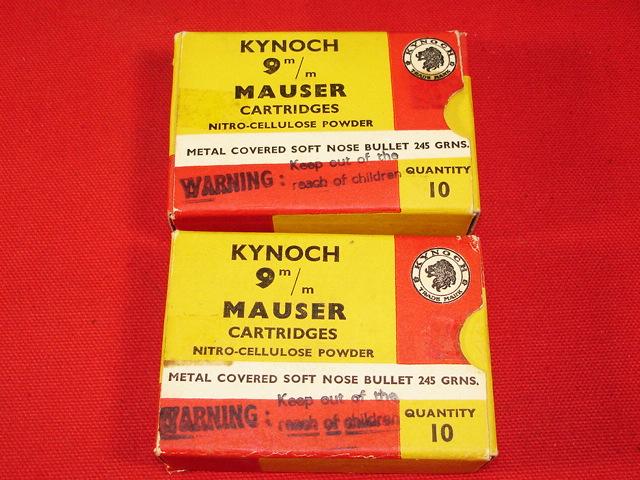 Kynoch 9mm Mauser Rifle Ammunition In Boxes For Sale at GunAuction.com ...