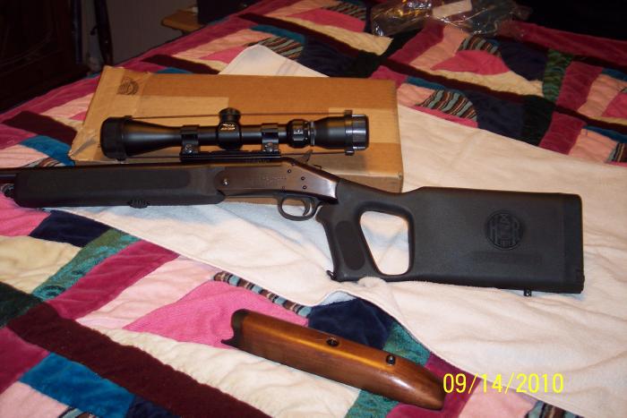H+R Handi-Rifle 7mm-O8 Wscope And Survivor Stocks For Sale at ...