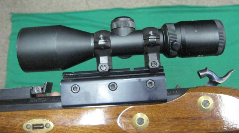 Cva Frontier .50 Caliber Compact Muzzleloader W/ Scope Octagon Rifled ...