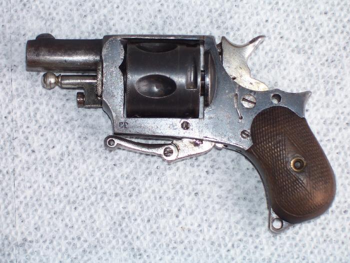 Belgian Elg Double Action Mini Revolver Pre-1893 For Sale at GunAuction ...