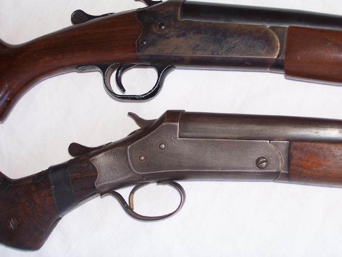 Stevens & Texas Ranger Two Single Shot Shotguns Both 12 Gauge For Sale ...