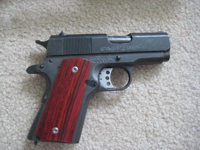 Springfield Armory (Geneseo, IL) Micro Compact 1911 - 45acp
