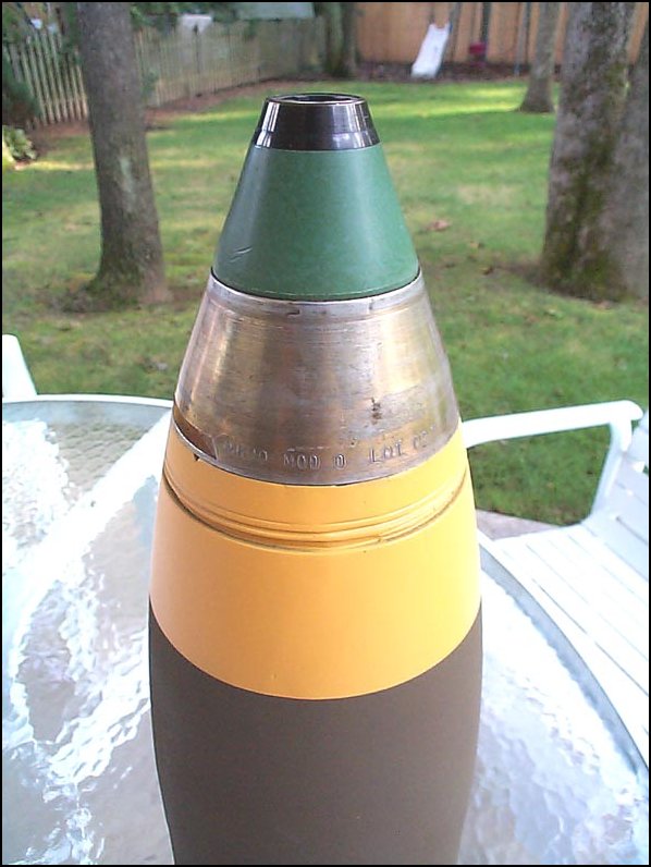 5"/38 Us Navy Artillery Shell Projectile Inert For Sale at GunAuction ...