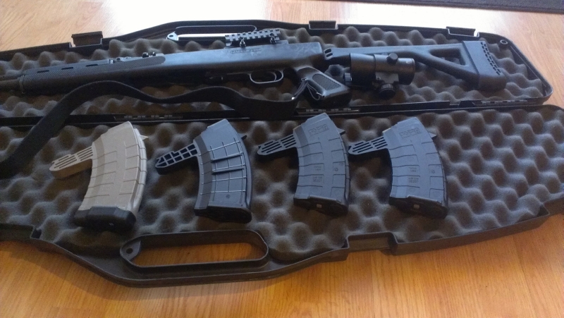 Norinco Sks 7.62x39mm Folding Stock, Optics, More For Sale at ...