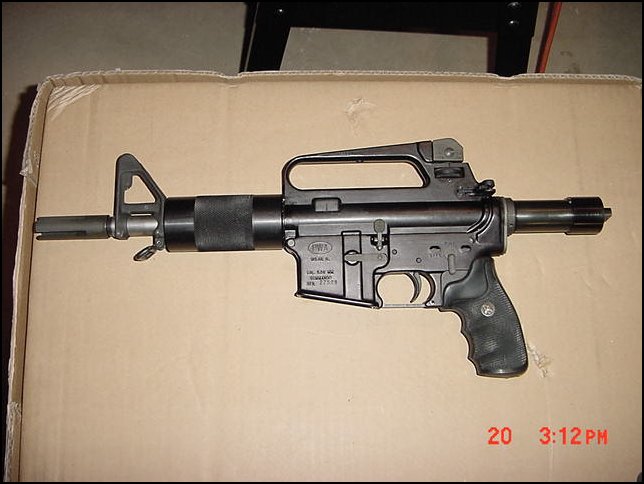 Gunsmoke Enterprise Gunsmoke Ent. Xm231 .223 Cal. Pistol For Sale at ...